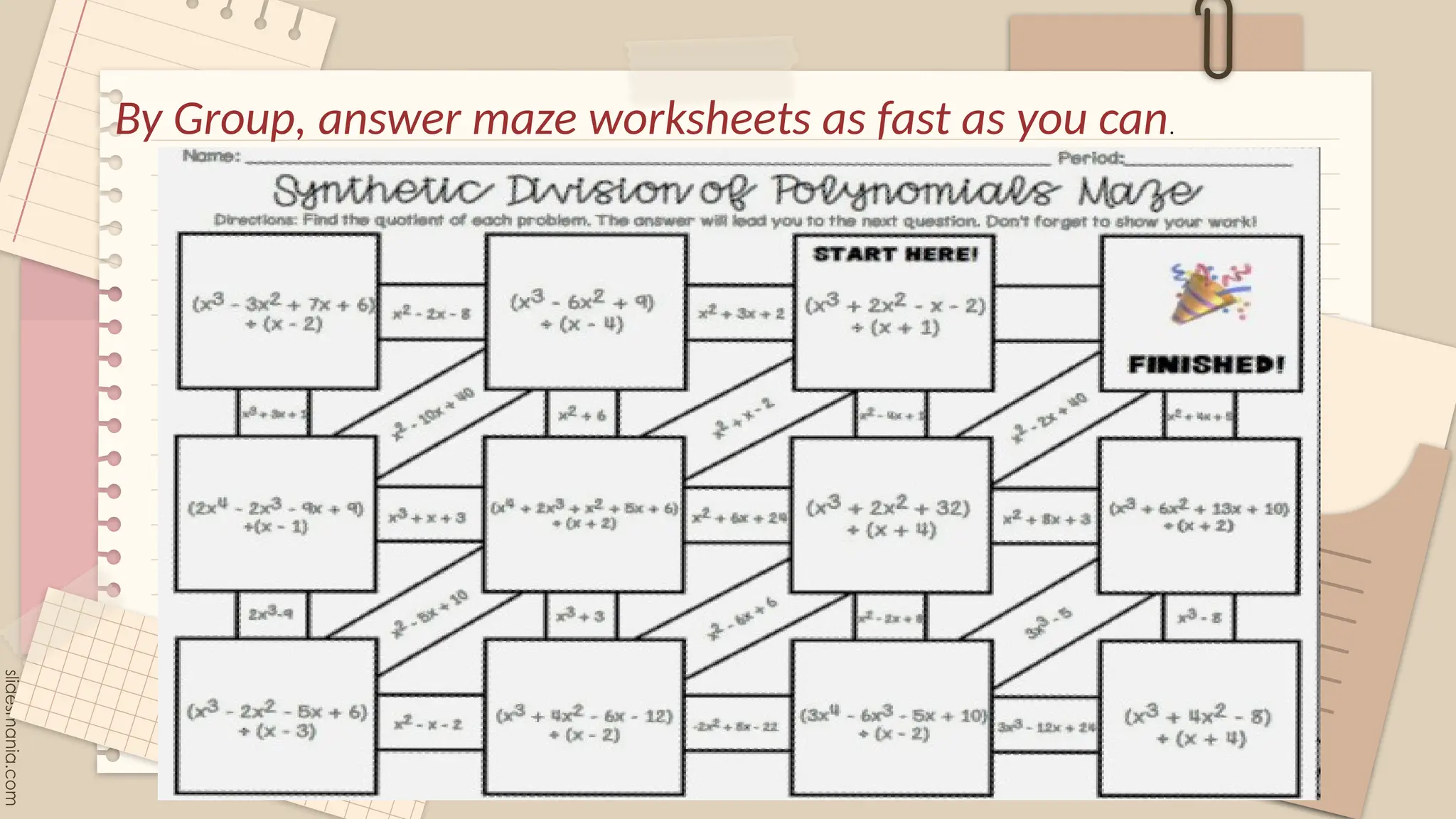 Cot 1 PPT Synthetic Division powerpoint math 10 | PPT