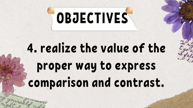 COMPARISON AND CONTRAST LESSON FOR GRADE 10 ENGLISH FIRST QUARTER.pptx ...