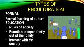 Cot 1 socialization and enculturation | PPT