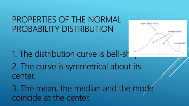 Normal Distribution Curve | PPT