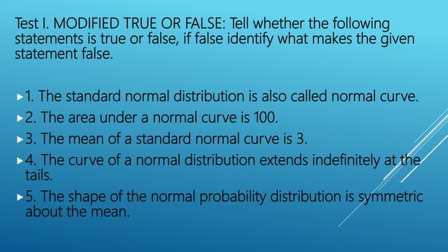 Normal Distribution Curve | PPT