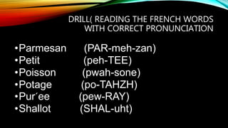 Cot 2 grand sauce | PPTX | Cooking | Food & Drink
