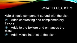 Cot 2 grand sauce | PPTX | Cooking | Food & Drink