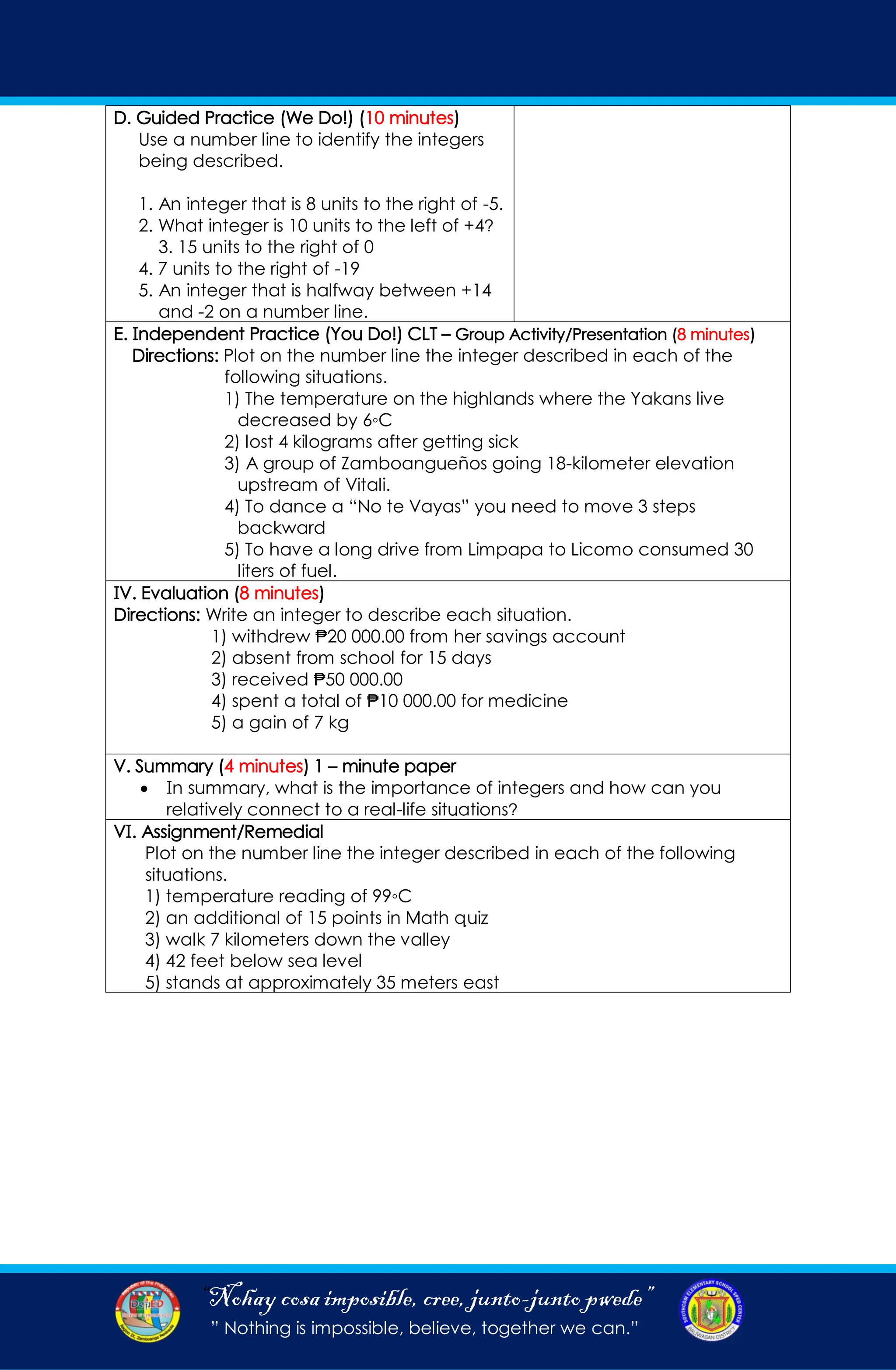 Describing Integers | PDF