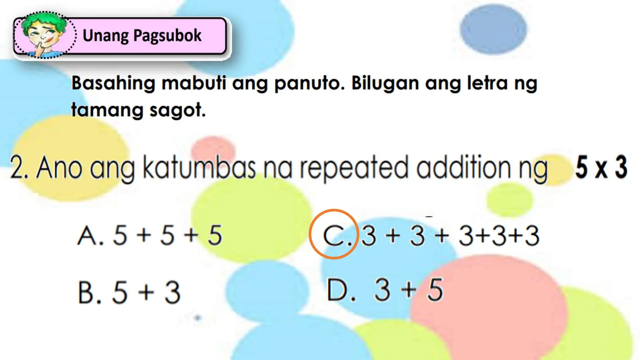 Math 2 - repeated addition Grade Two COT | PPTX