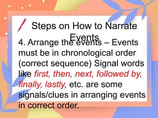 COT2 Narrating Events.pptx