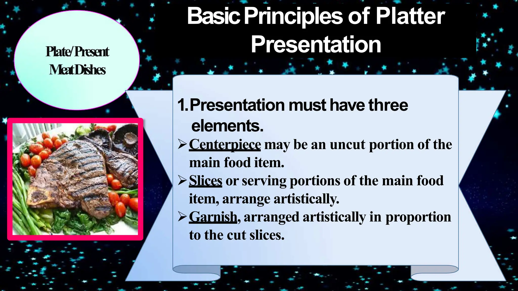 COT 2 PPT Present Meat Dishes and plating | PPTX
