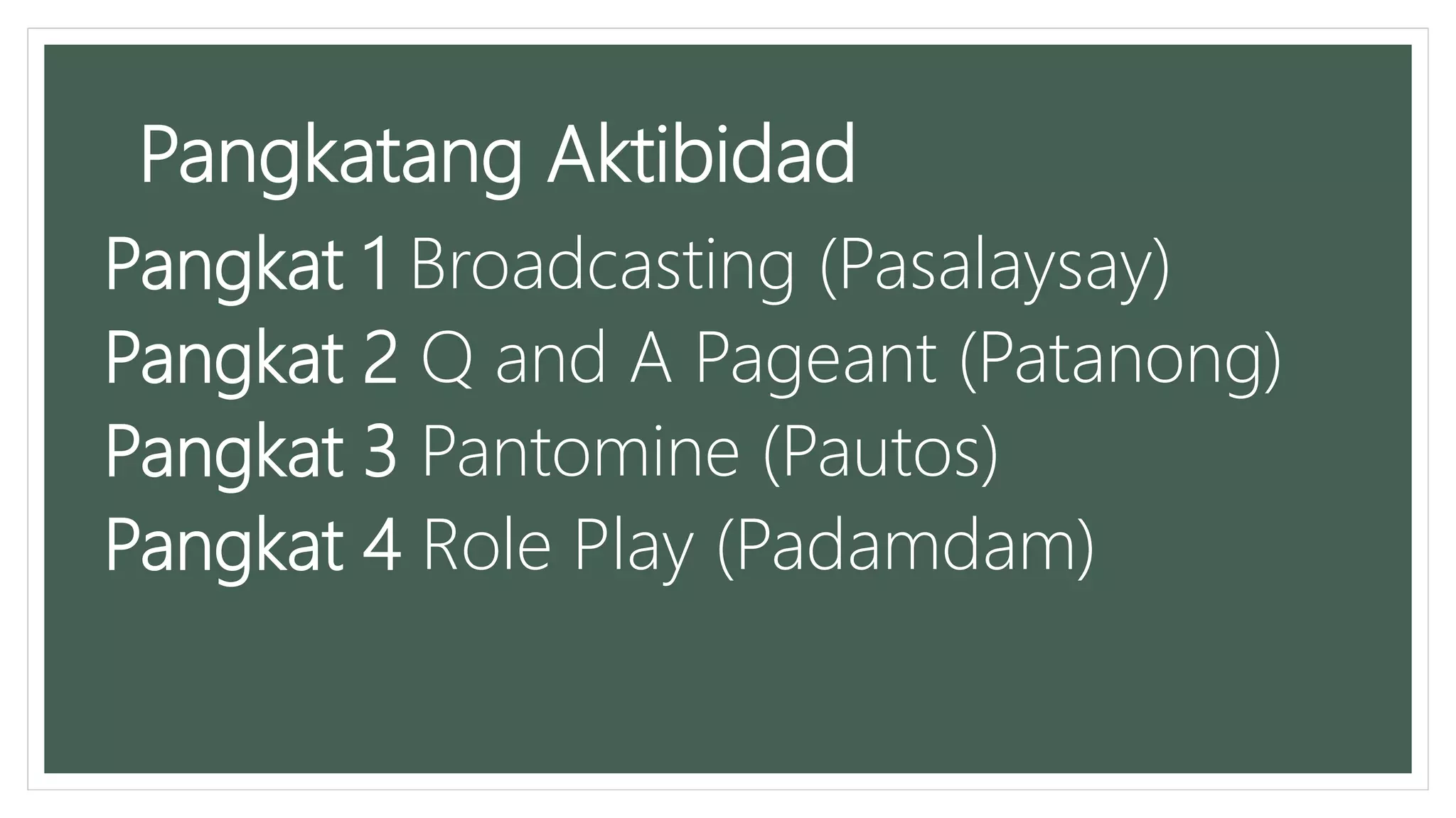 Filipino 6(Cot #3) | PPTX