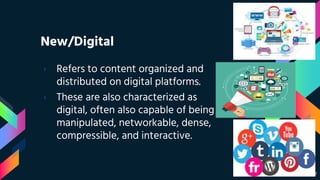 Media and Information Literacy-Types of Media | PPTX