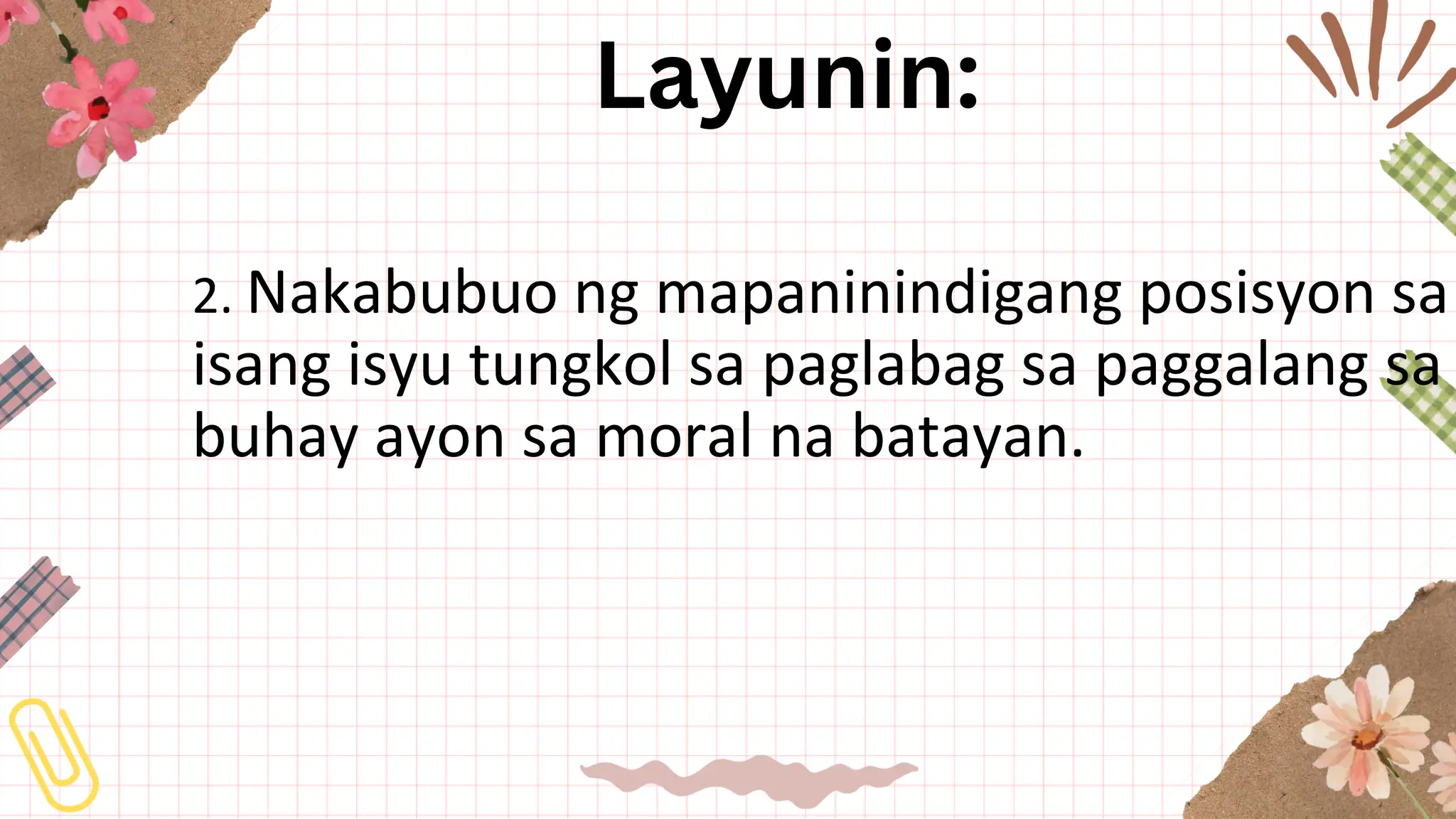ESP 10 - MGA ISYUNG MORAL TUNGKOL SA BUHAY4.pptx