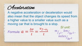 Describing Motion - acceleration Grade 9.pptx