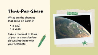 Science 6, Quarter 4, week 7, Movements of Earth | PPTX