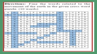 Science 6, Quarter 4, week 7, Movements of Earth | PPTX