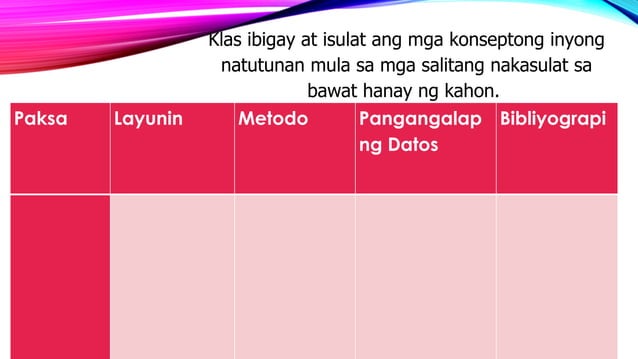COT 4TH-HAKBANG SA PANANALIKSIK.pptx- PAGBASA AT PAGSUSURI | PPTX