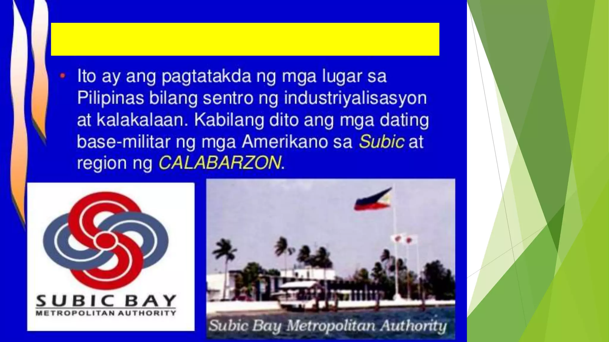 Mga Patakaran at Programa ng Pamahalaan Tungo sa Pag-unlad ng Bansa | PPTX