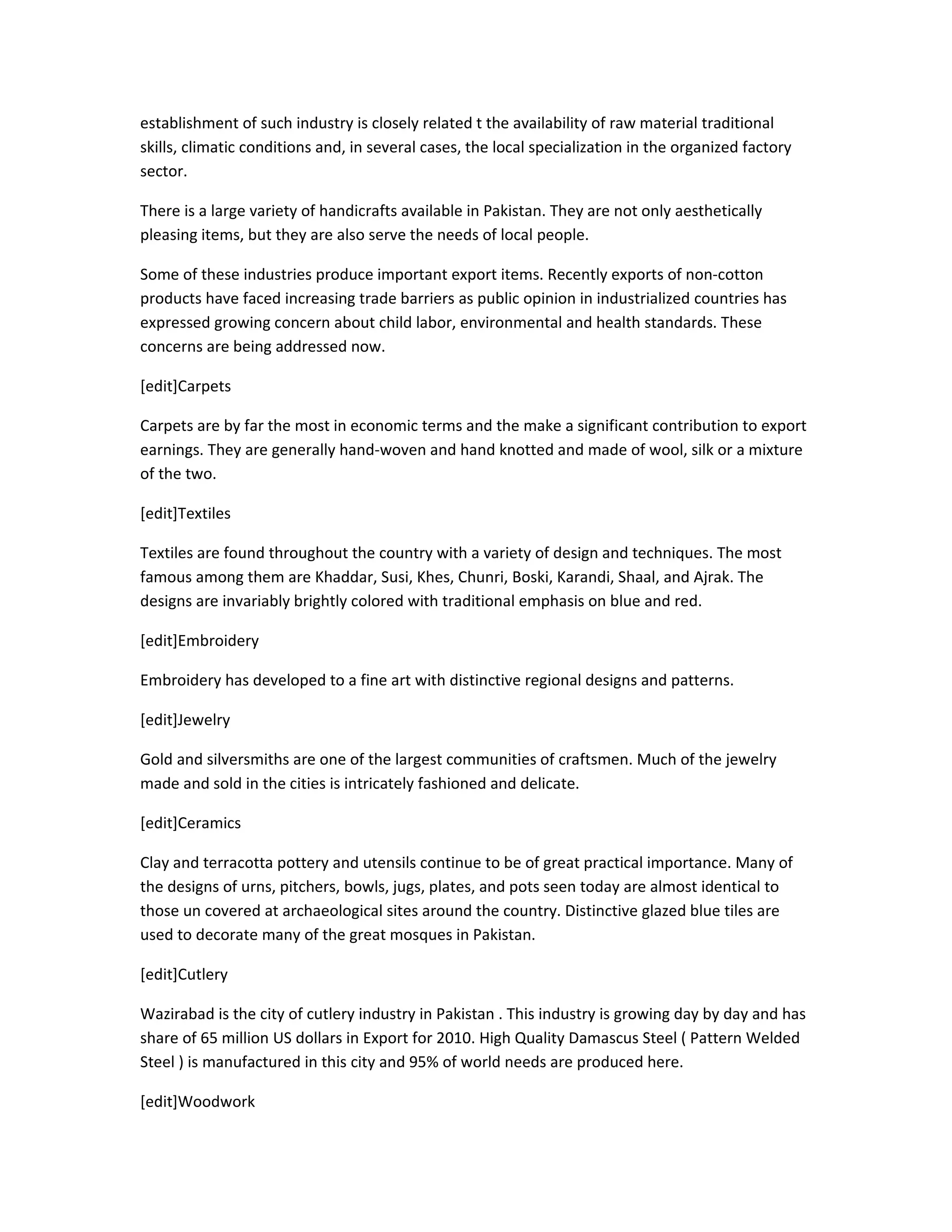 Cotage industry | RTF