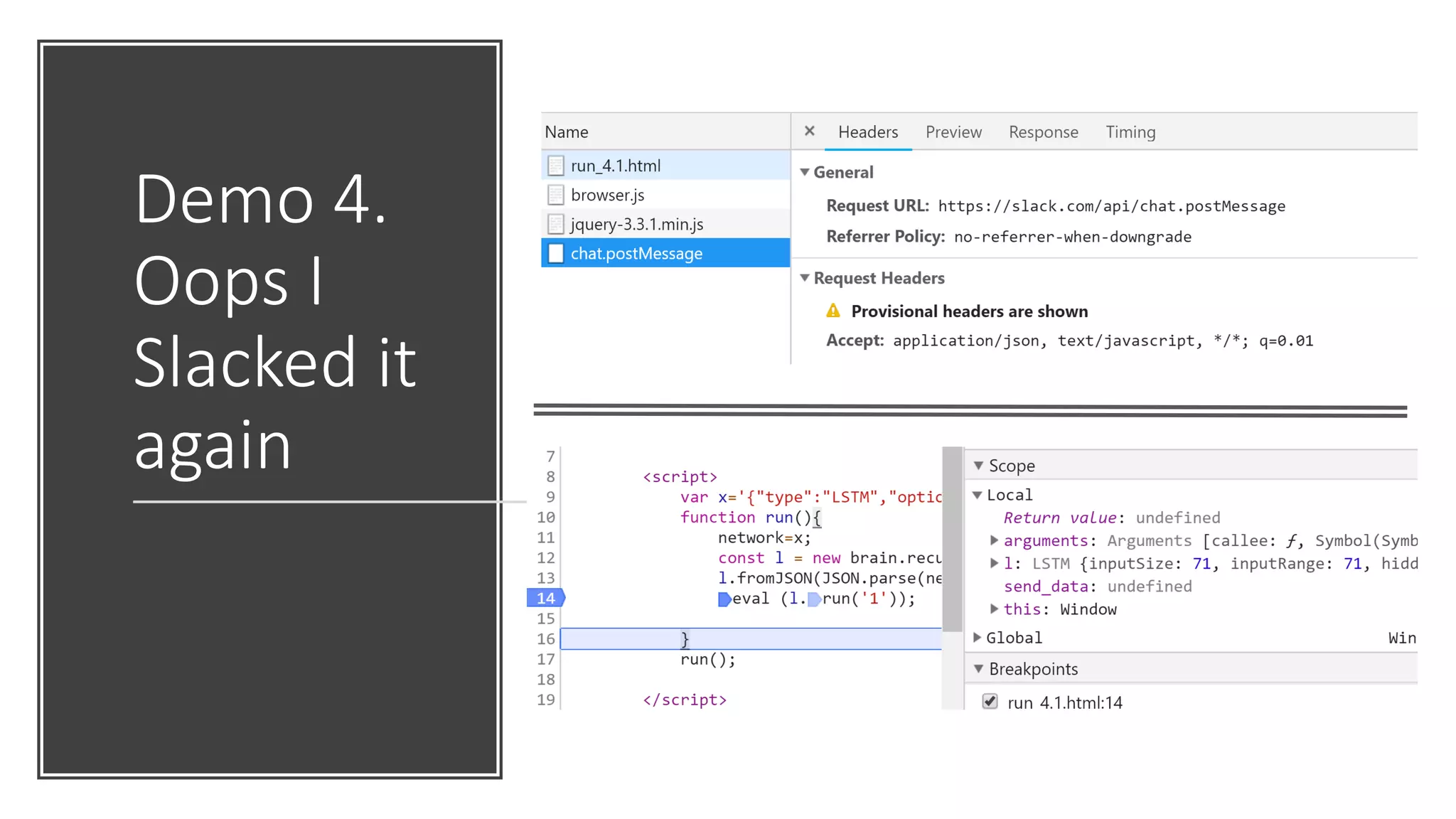 Weaponizing Neural Networks In Your Browser Ppt