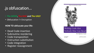 Weaponizing Neural Networks. In your browser! | PPT