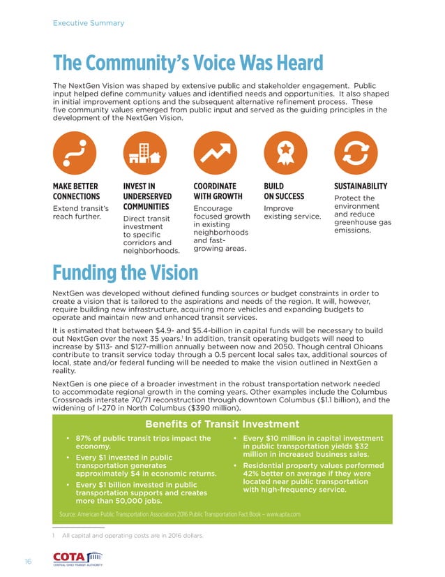 COTA NextGen-Executive Summary | PDF