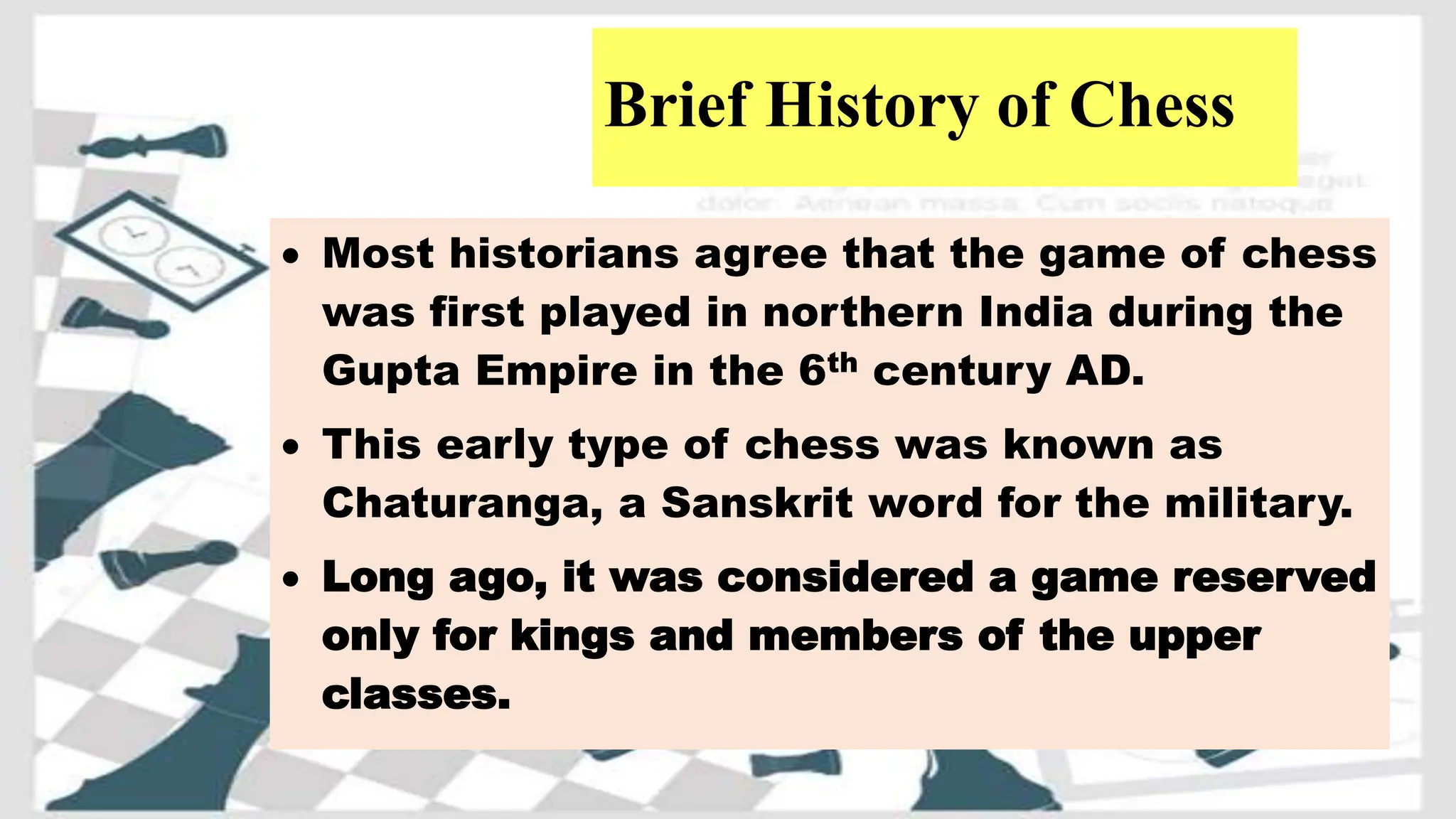 CHESS - GRADE 8 - PHYSICAL EDUCATION.pptx