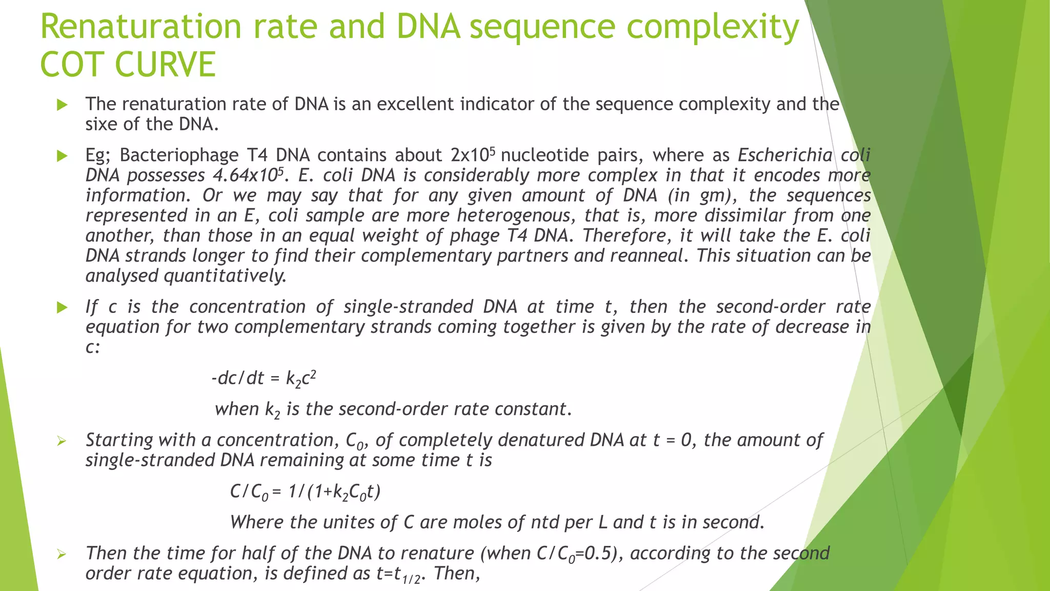 Cot curve and tm | PPTX