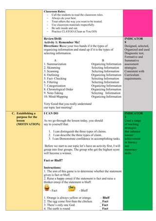 cot dara tnhs.docx detailed lesson plan in reading and writing | DOCX