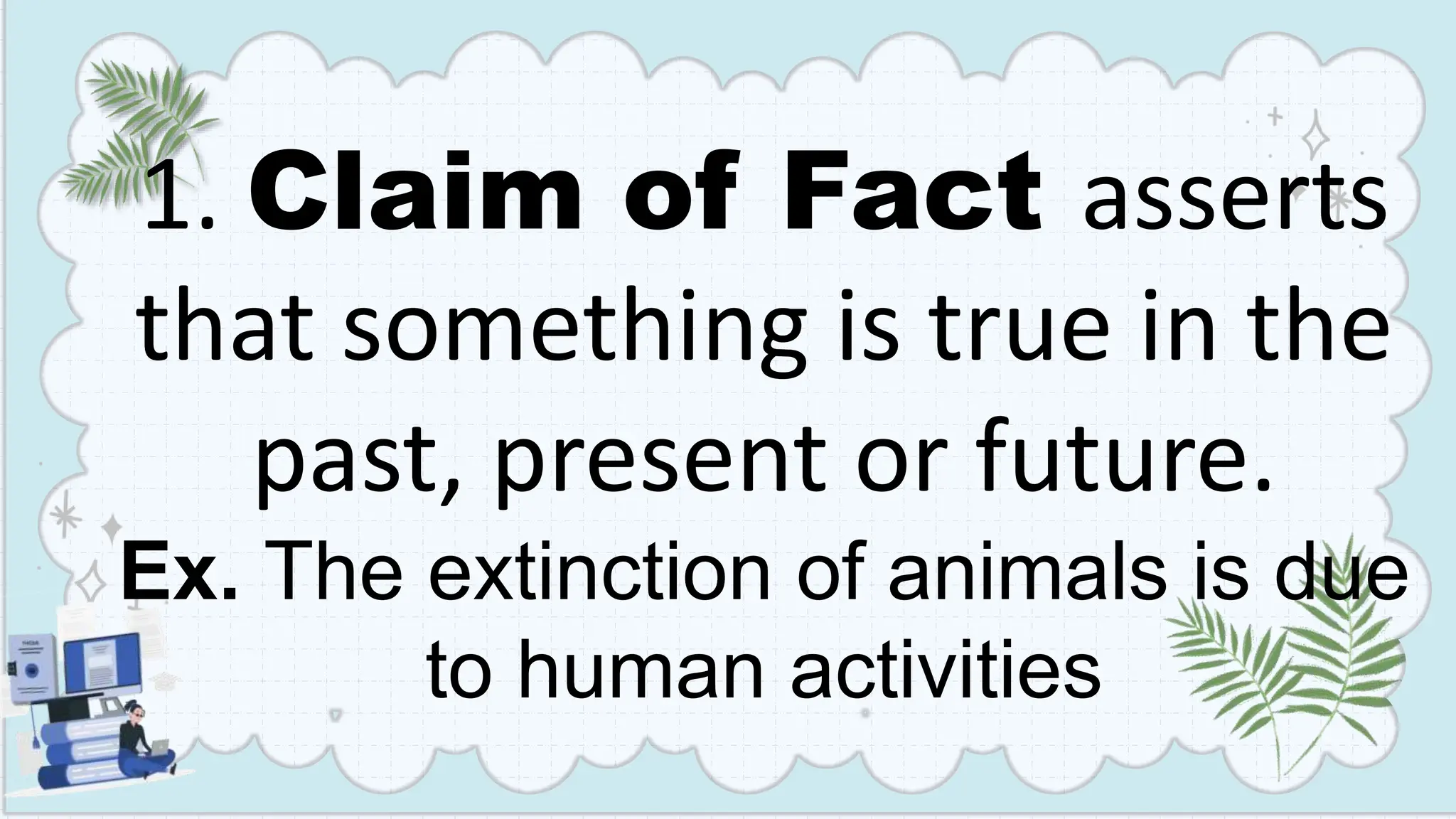 Types of Claims: Facts, Value, and Policy | PPTX