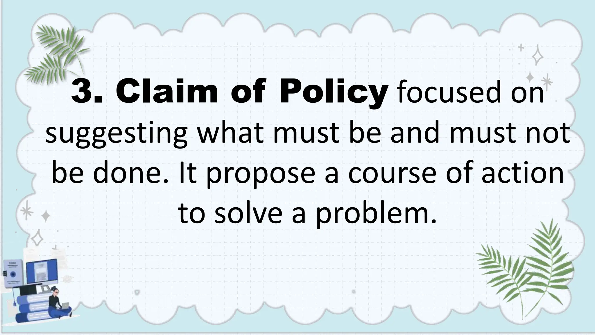 Types of Claims: Facts, Value, and Policy | PPTX