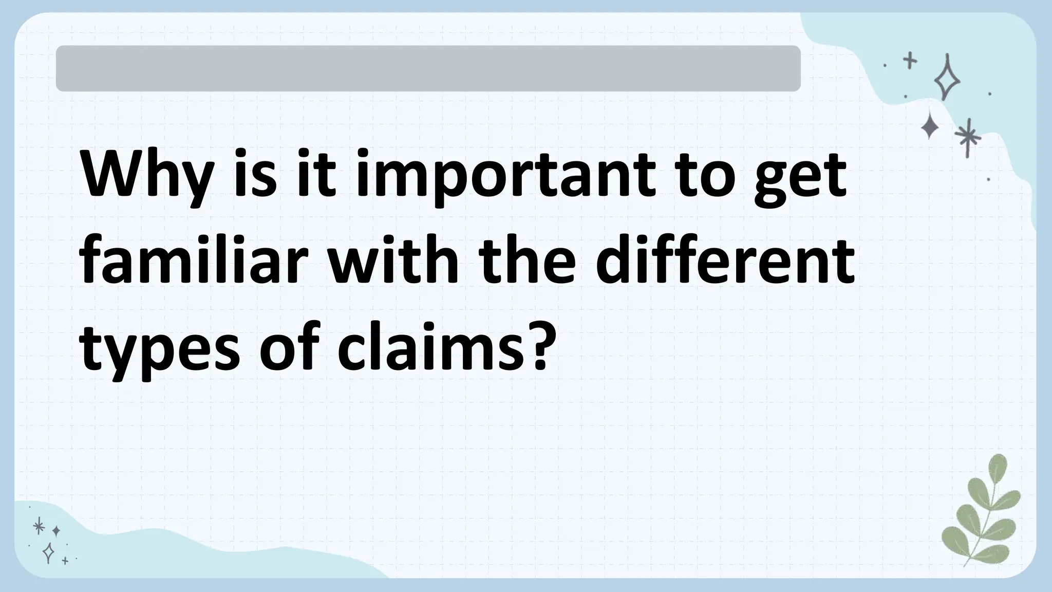 Types of Claims: Facts, Value, and Policy | PPTX