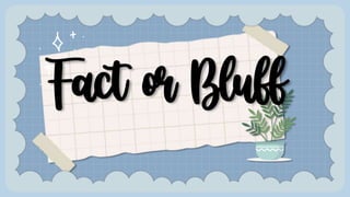 Types of Claims: Facts, Value, and Policy | PPTX