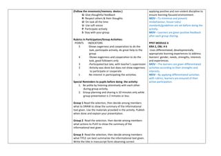 COT_DLP ENGLISH 6_SUMMARIZING INFORMATIONS HEARD BY MASTER TEACHER EVA M. CORVERA.doc