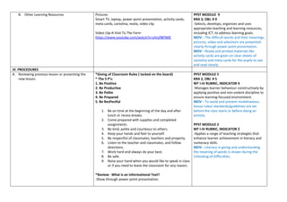 COT_DLP ENGLISH 6_SUMMARIZING INFORMATIONS HEARD BY MASTER TEACHER EVA M. CORVERA.doc
