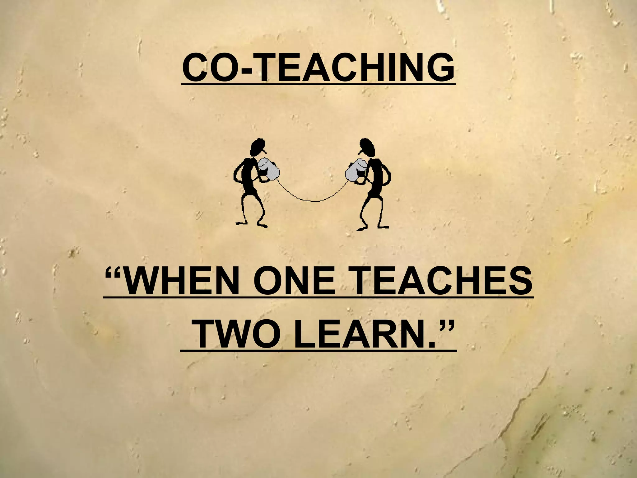 Coteaching | PPT