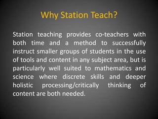 Celebrating the Reality of Inclusive STEM Education: Co-Teaching in ...