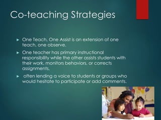 Coteaching model1 nolan_eng | PPTX