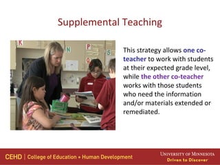 Co-teaching Strategies | PPT