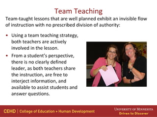 Co-teaching Strategies | PPT