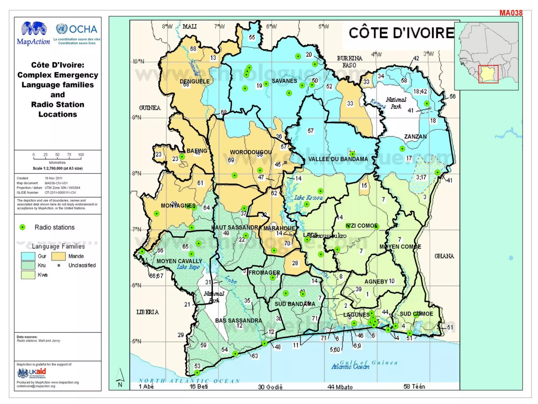 Cote d'ivoire maps - infoasaid MapAction | PDF