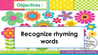COT ENGLISH PPT RHYMING WORDS FOR GRADE 2.pptx