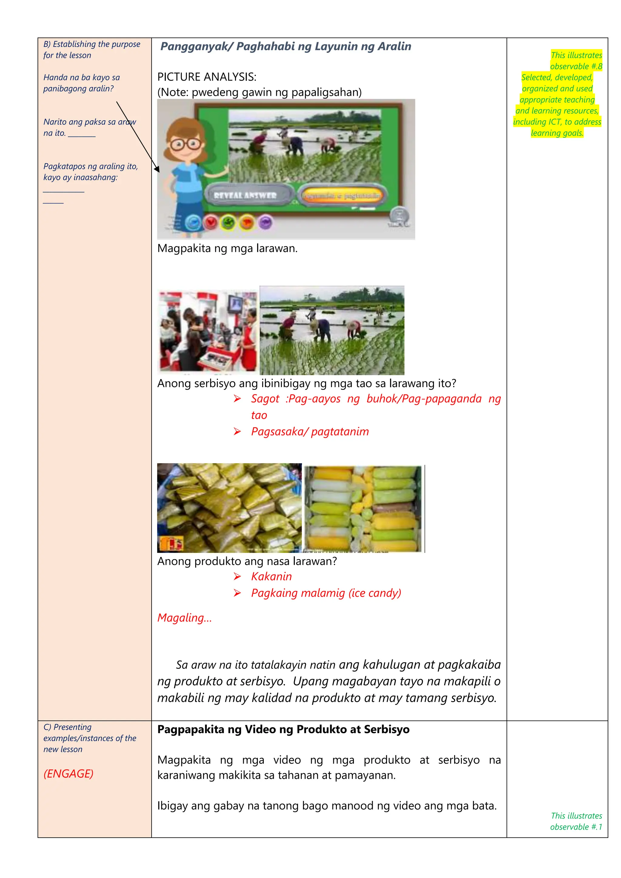 cot EPP 5 ICT serbisyo at produkto.docx