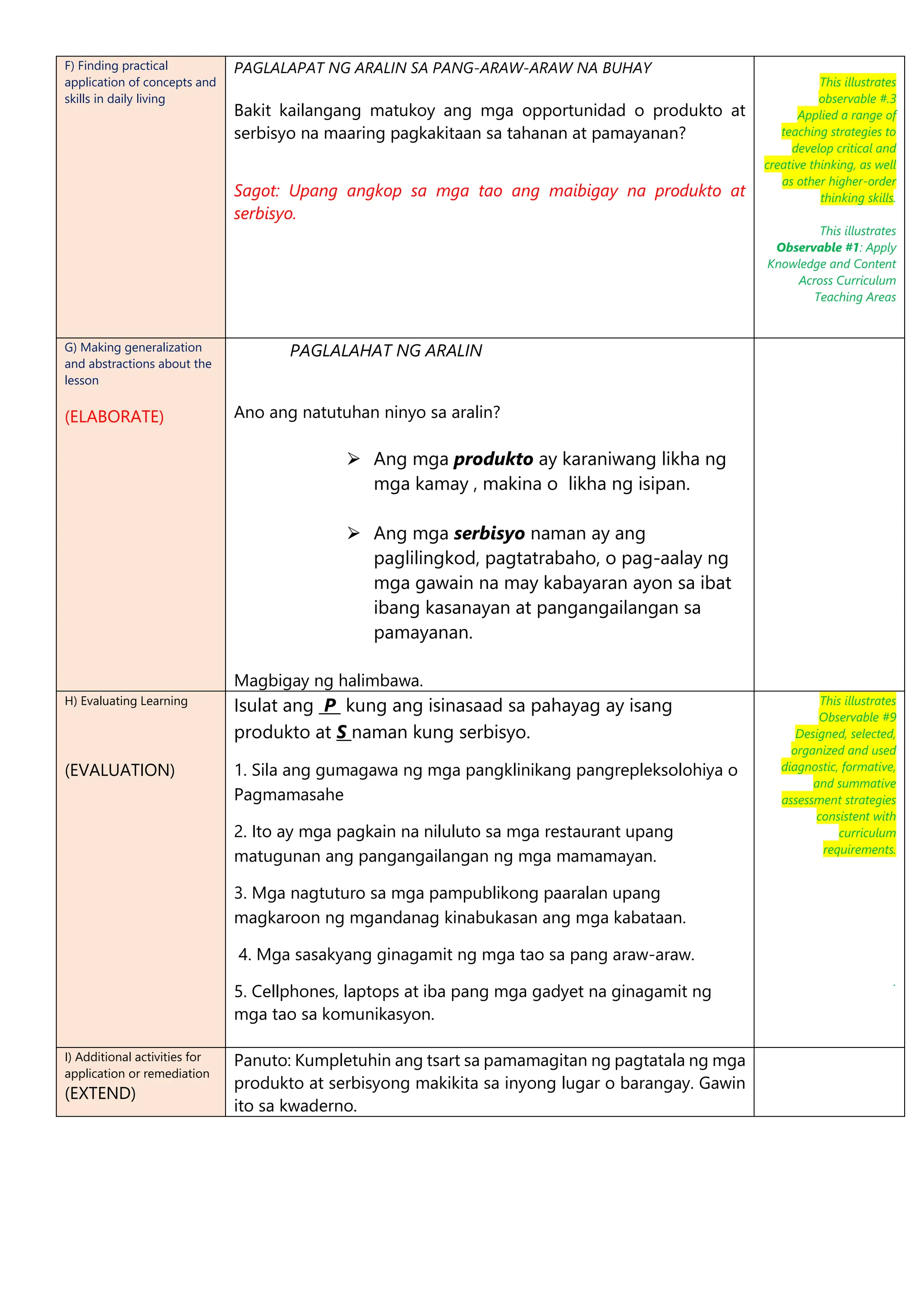 cot EPP 5 ICT serbisyo at produkto.docx