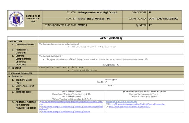 classroom observation lesson plan esl.docx | Science