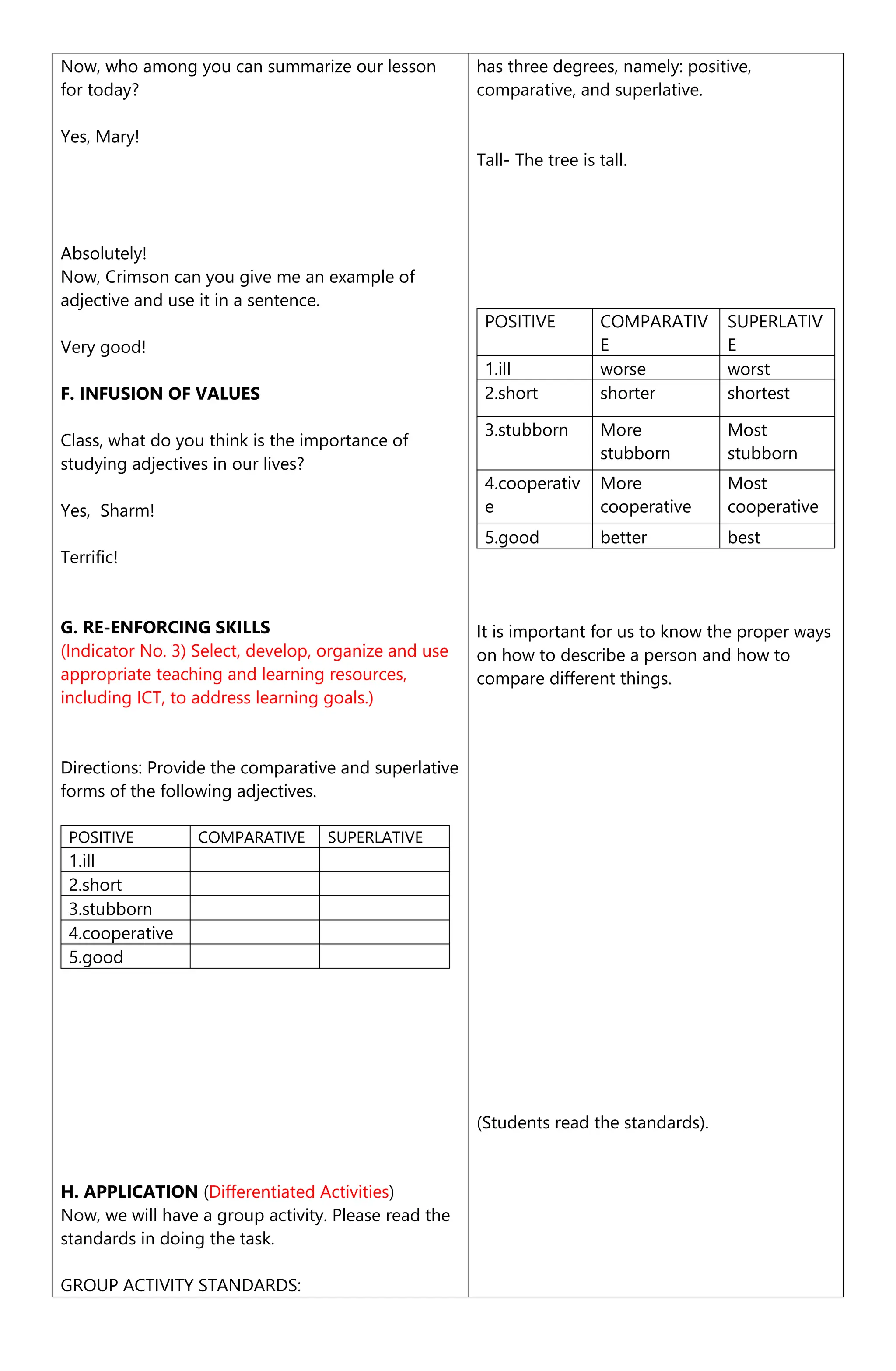 LESSON PLAN FOR ENGLISH 4 ELEMENTARY.docx