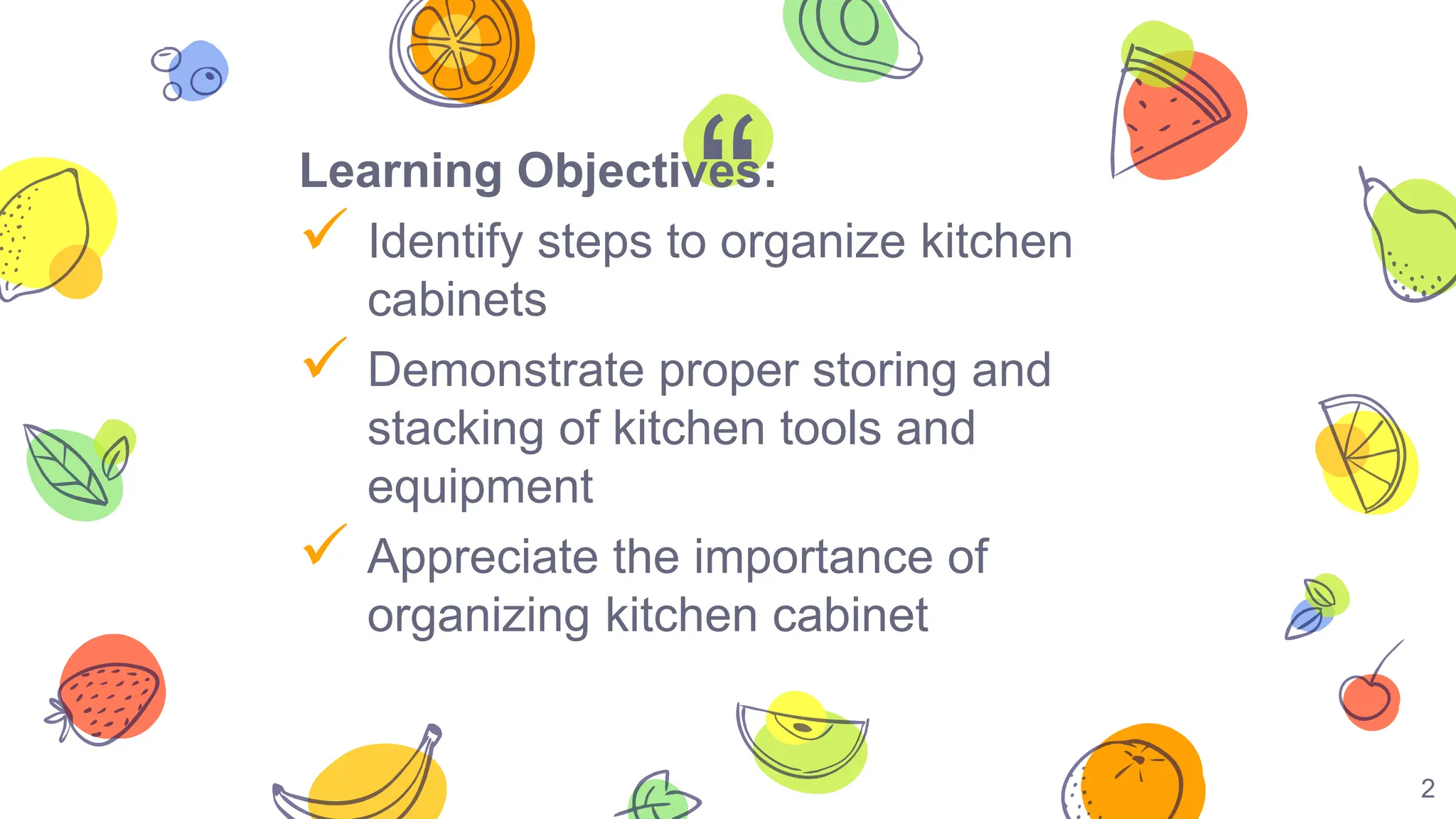 Organizing Kitchen Cabinets | PPTX