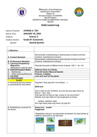 Demonstration teaching - bahagi ng halamanhalaman.docx