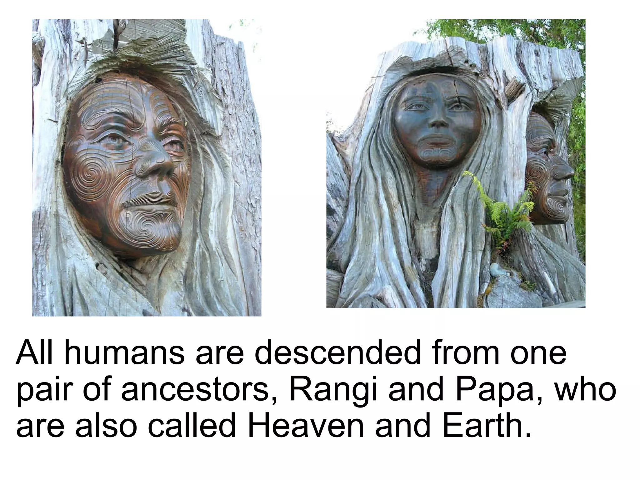 Co the maori_creation_story | PPT