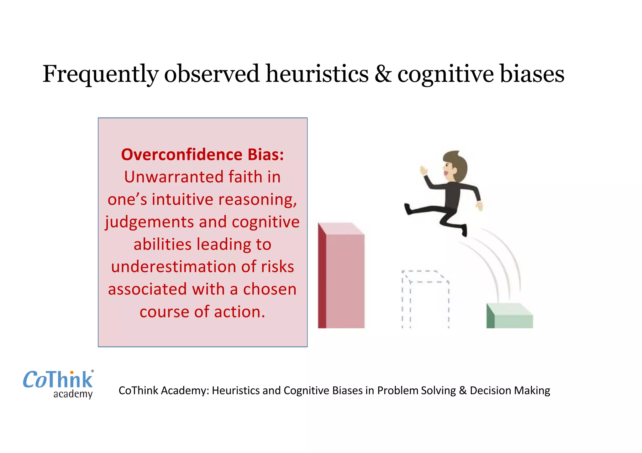 Cothink academy heuristics and cognitive biases | PPT