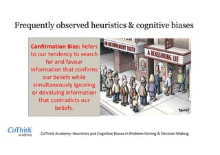 Cothink academy heuristics and cognitive biases | PPT