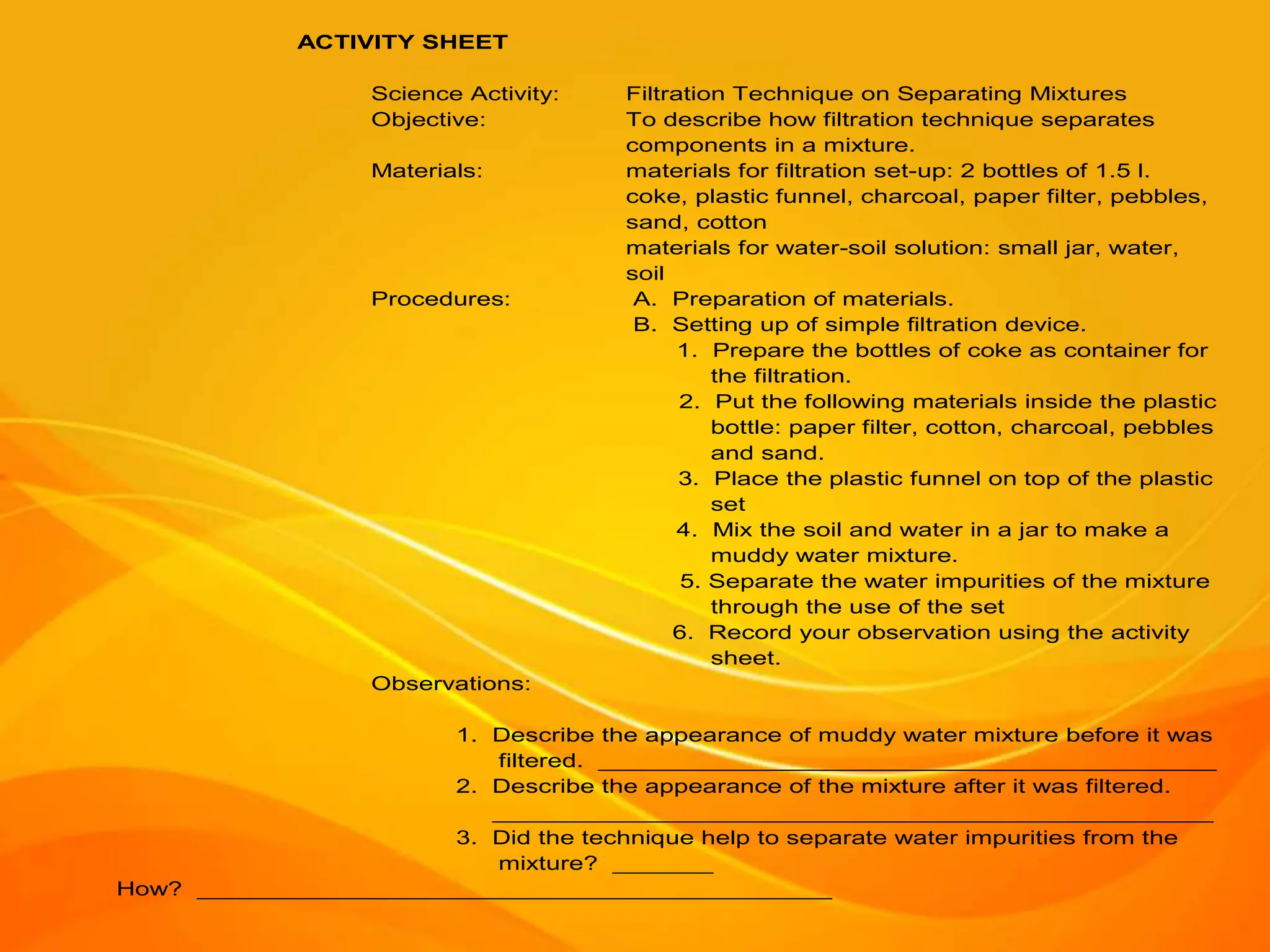 COT in Science 6 WK 5 Day 4 QTR 1 FILTRATION.pptx