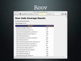 Continuous Integration For Rails Project | PPT